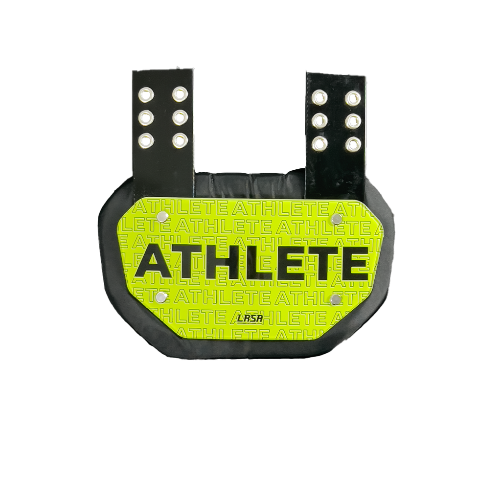 "ATHLETE" Electroplated Back Plate – Locker Room Sports Apparel Inc.
